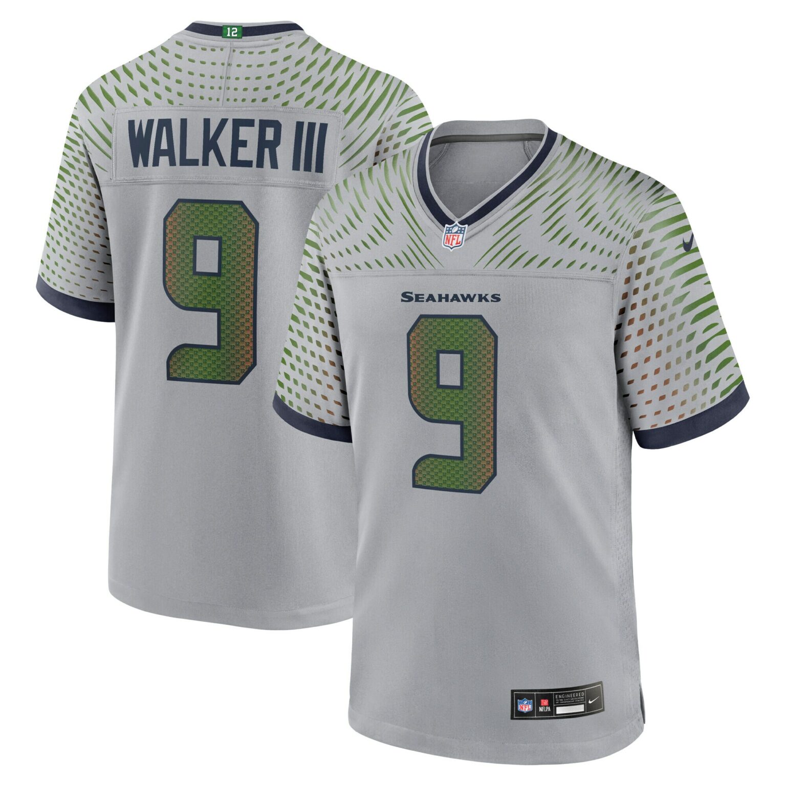 Kenneth Walker III Seattle Seahawks Nike 2025 Rivalries Collection Game ...